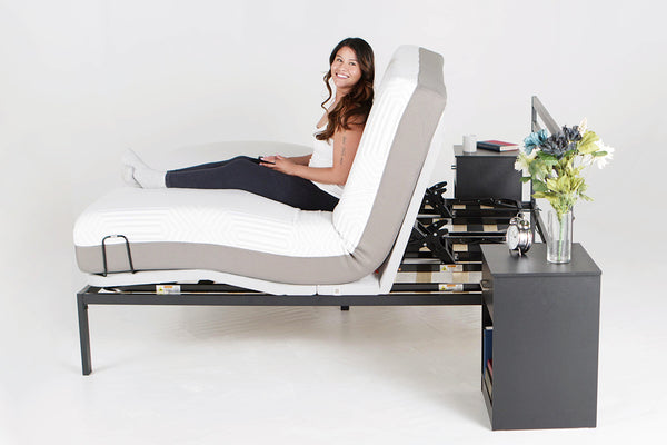 PowerLayer Ultra-Thin Adjustable Bed Frame